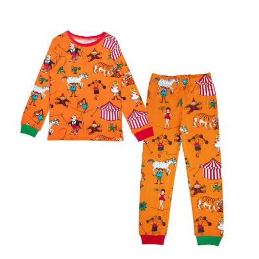 Pippi Longstocking Circus Pippi Pyjamas Orange | Martinex Pippi Longstocking Circus Pippi Pyjamas Orange | Martinex